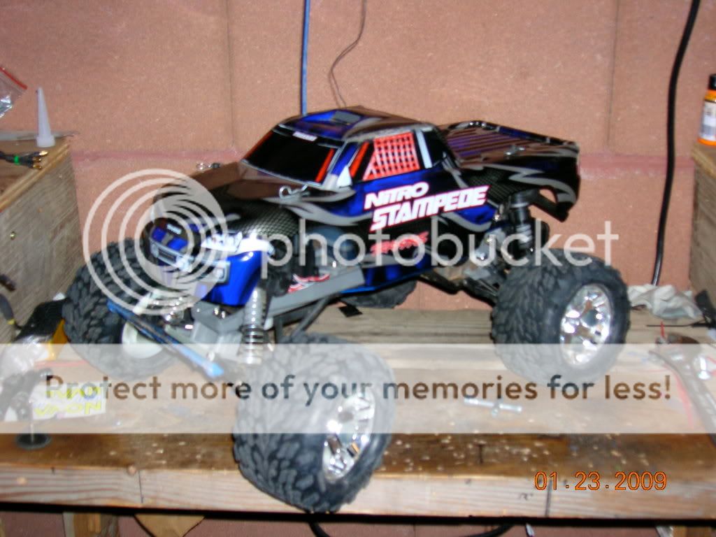Traxxas nitro stampede and nitro rustler for sale or trade for slash ...
